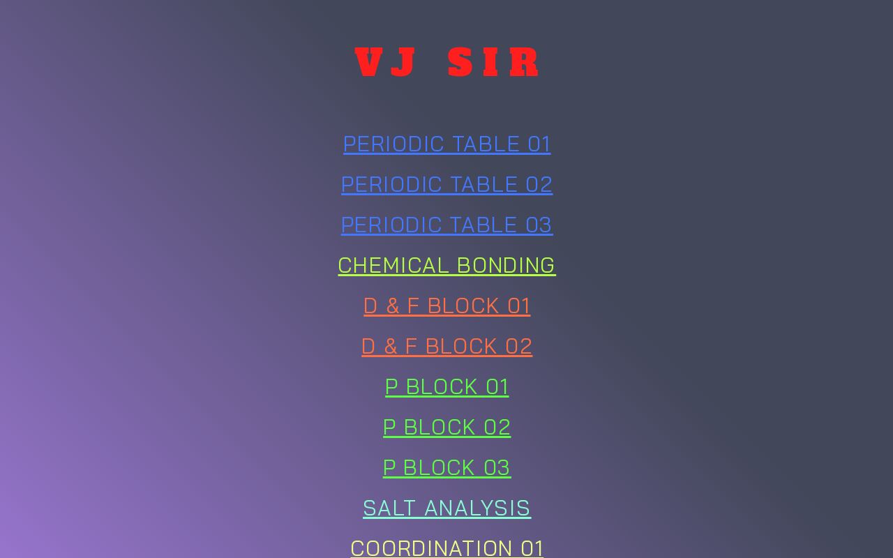 VJ SIR CRASH COURSE BY HACKHEIST